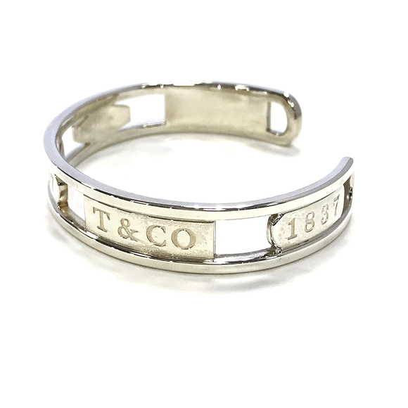 Tiffany & Co. | Bags | Tiffany Co 837 Silver Bangle 15516cm Sv925 ...